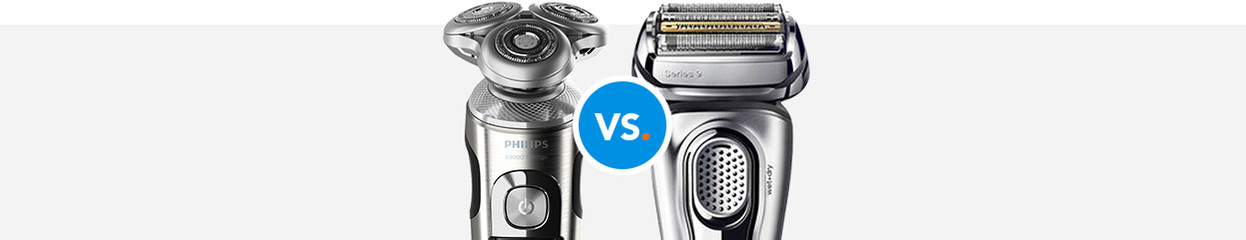 What is the difference between the Philips and Braun electric shavers ...