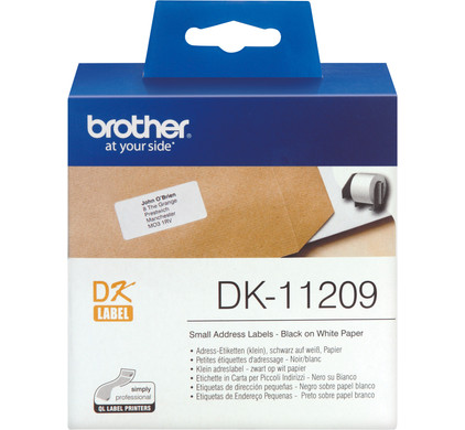 Brother DK-11209 Labels (29 x 62 mm) 1 Rol - Coolblue - Voor 23.59u ...