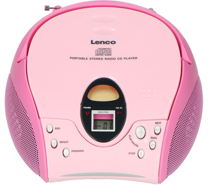 Lenco SCD-24 Roze - Coolblue - Voor 23.59u, morgen in huis