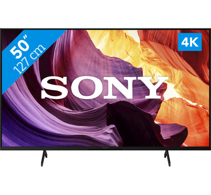 Sony KD-50X80K (2022) - Coolblue - Voor 23.59u, morgen in huis