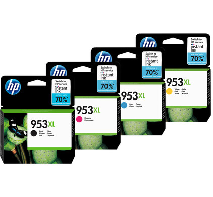HP 953XL cartridges 4-Kleuren pack - Coolblue - Voor 23.59u, morgen in huis