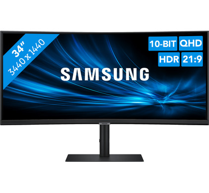 Samsung ViewFinity LS34C652UAUXEN - Coolblue - Voor 23.59u, morgen in huis