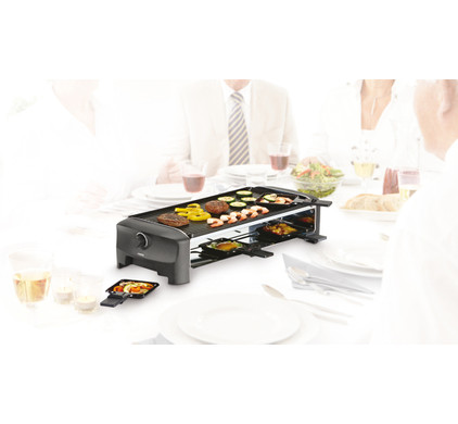Princess Raclette 8 Grill and Teppanyaki Party 162840 - Coolblue - Voor ...