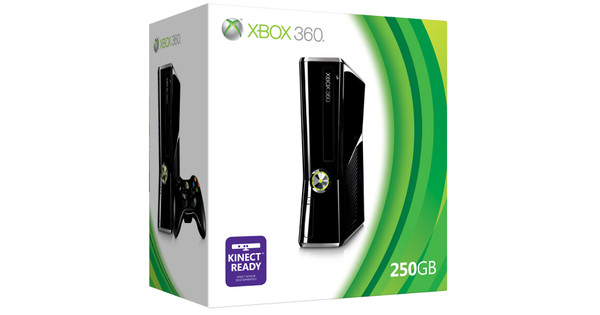 Microsoft Xbox 360 250 GB - Coolblue - Voor 23.59u, morgen in huis