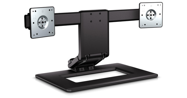 HP Adjustable Dual Monitor Stand - Coolblue - Voor 23.59u, morgen in huis