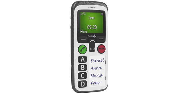 Doro Secure 580 senioren telefoon wit - Gsm's - Coolblue