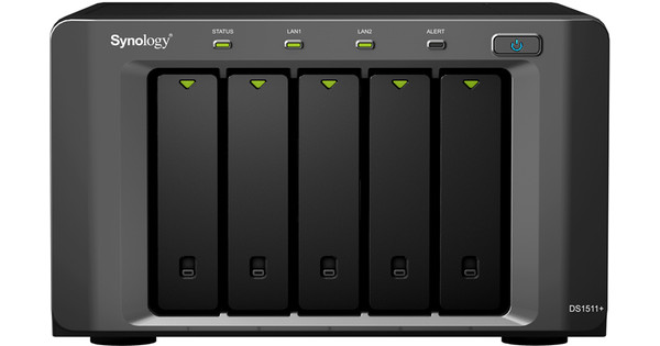 Synology DS1511+ - Coolblue - Voor 23.59u, morgen in huis