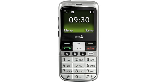 Doro Phone Easy 332 Chrome - Coolblue - Voor 23.59u, morgen in huis