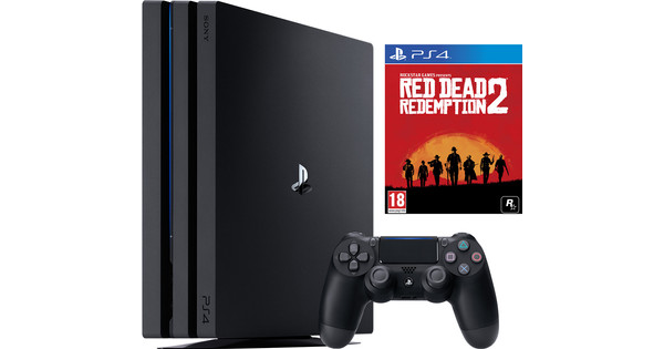 Sony PlayStation 4 Pro 1TB Red Dead Redemption 2 Bundle - Coolblue ...