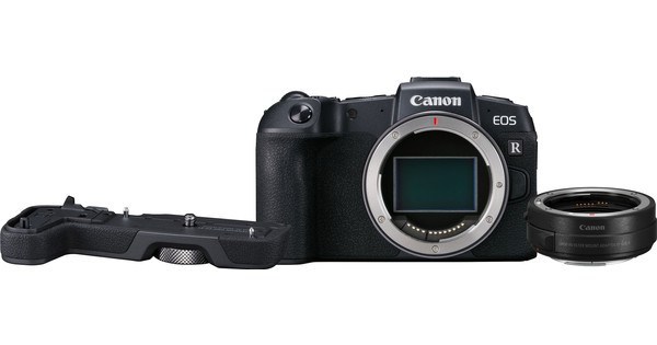 Canon EOS RP Body + EF-EOS R Adapter + EOS RP Grip (EG-E1) - Coolblue ...