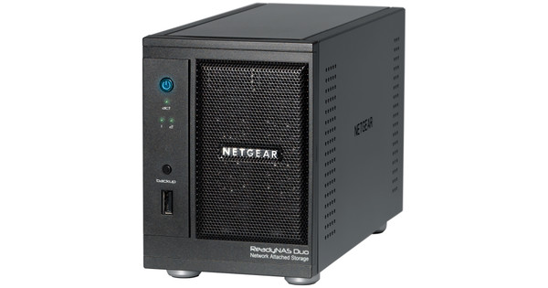 Netgear ReadyNAS Duo RND2000 - Coolblue - Voor 23.59u, morgen in huis
