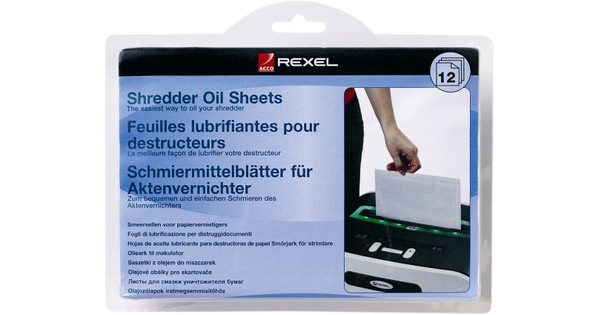 Rexel Oil Sheets (12 pieces) - Coolblue - Before 23:59, delivered tomorrow