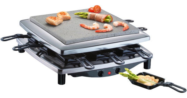 Steba Raclette Grill RC3 Plus Chroom - Coolblue - Voor 23.59u, morgen ...