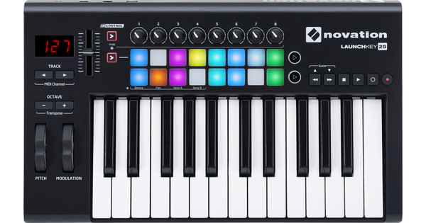 Novation Launchkey 25 MK2 - Coolblue - avant 23:59, demain chez vous