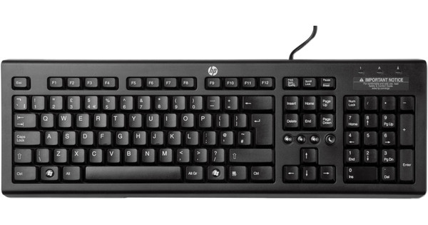 HP Classic bedraad toetsenbord Azerty - Coolblue - Voor 23.59u, morgen ...