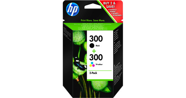 HP 300 Cartridges Combo Pack - Coolblue - Voor 23.59u, morgen in huis