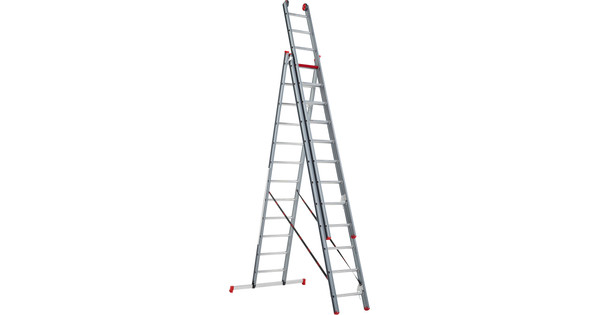 Altrex Atlantis 3-part reform ladder ATR 3077 3x12 - Coolblue - Before ...