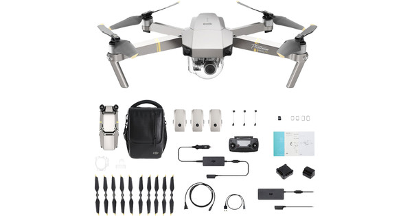 DJI Mavic PRO Platinum Fly More Combo - Coolblue - Before 23:59, delivered tomorrow
