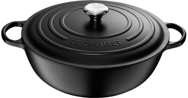 Le Creuset Marmite Casserole 32 cm Matt Black - Pans - Coolblue