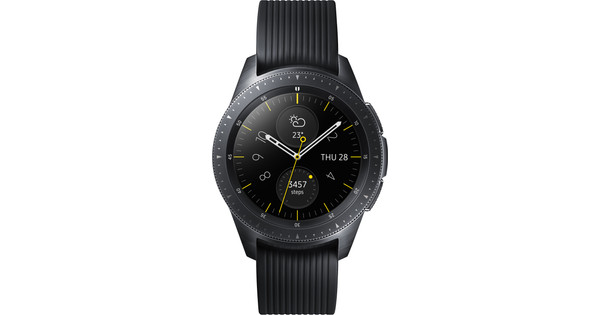 Samsung Galaxy Watch 42mm Midnight Black - Coolblue - Voor 23.59u ...