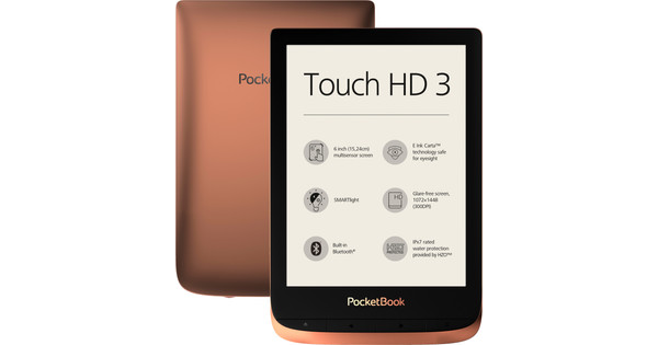 PocketBook Touch HD 3 - Coolblue - Voor 23.59u, morgen in huis