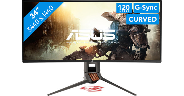 Asus ROG Swift PG349Q - Coolblue - Voor 23.59u, morgen in huis