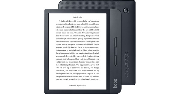Refurbished Kobo Libra H2O zwart - Coolblue - Voor 23.59u, morgen in huis