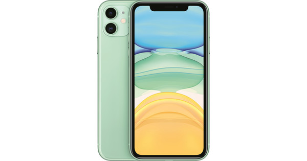 Apple iPhone 11 64 Go Vert - Coolblue - avant 23:59, demain chez vous