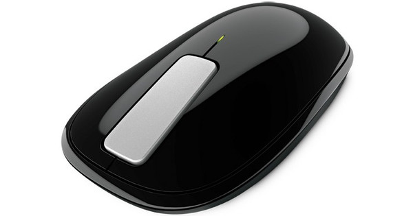 Microsoft Explorer Touch Mouse (Zwart) - Coolblue - Voor 23.59u, morgen ...