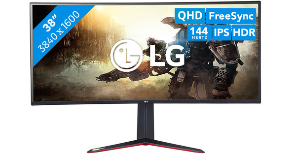 LG UltraGear 38GN950 - Coolblue - Voor 23.59u, morgen in huis