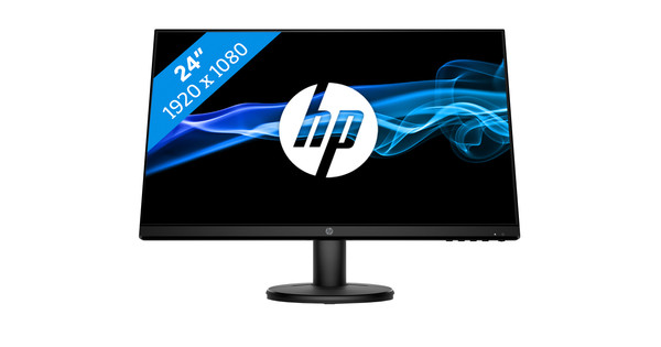 HP V24i FHD Monitor - Coolblue - Voor 23.59u, morgen in huis
