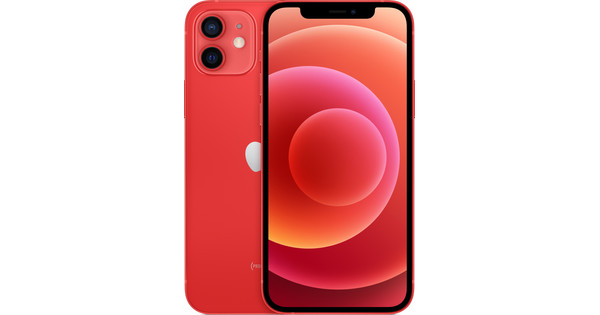 Refurbished iPhone 12 128GB Rood - Coolblue - Voor 23.59u, morgen in huis