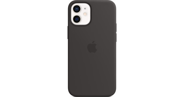 Apple iPhone 12 mini Back Cover met MagSafe Zwart - Coolblue - Voor 23 ...