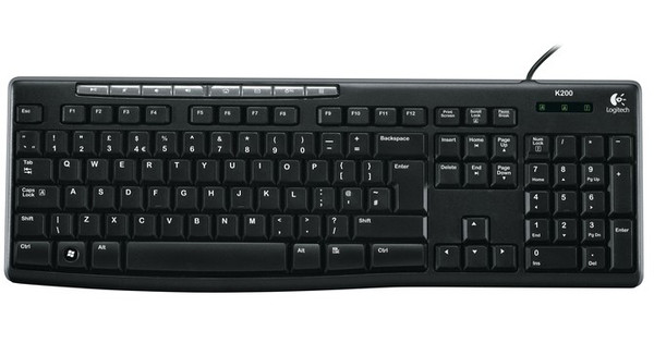 Logitech Media Keyboard K200 Azerty - Coolblue - Voor 23.59u, morgen in ...