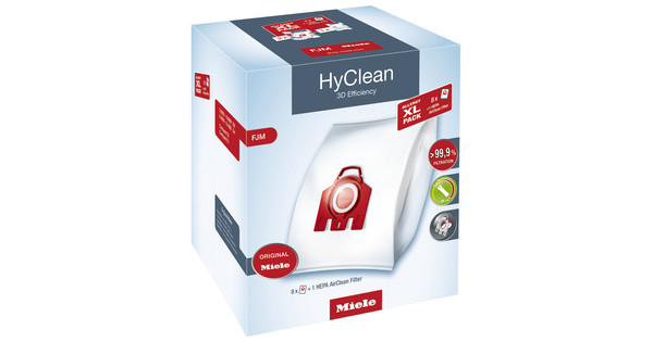 Miele XL Pack Hyclean 3D FJM + HEPA Filter - Coolblue - Before 23:59 ...