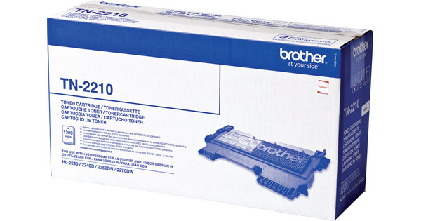 Brother TN-2210 Toner Noir - Coolblue - avant 23:59, demain chez vous