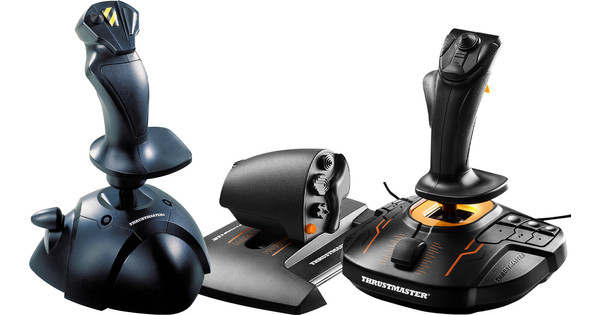 Thrustmaster T.16000M FCS Hotas + Thrustmaster USB Joystick - Coolblue ...