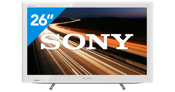 Sony KDL-26EX550 Wit - Coolblue - Voor 23.59u, morgen in huis