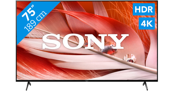 Sony Bravia XR-75X90J - Coolblue - avant 23:59, demain chez vous
