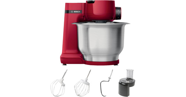 Bosch MUMS2ER01 Rood - Coolblue - Voor 23.59u, morgen in huis
