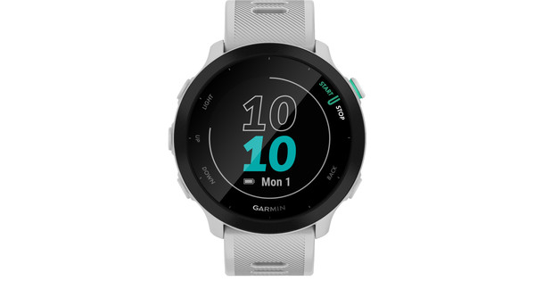 Garmin Forerunner 55 White - Coolblue - Before 23:59, delivered tomorrow