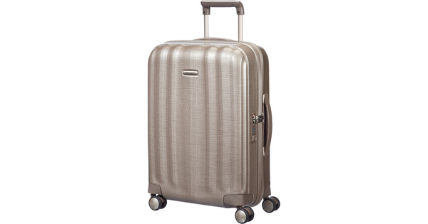 Samsonite Lite-Cube Spinner 55 cm Ivory Gold - Coolblue - Before 23:59 ...
