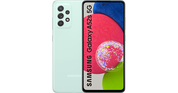 Samsung Galaxy A52s 128GB Green 5G - Coolblue - Before 23:59, delivered ...