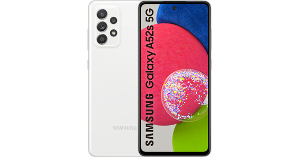 Samsung Galaxy A52s 128GB Wit 5G - Gsm's - Coolblue