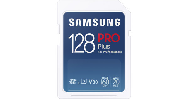 Samsung PRO Plus 128GB, SDXC, UHS-I,U3,160&120MB/s Reads & Writes, FHD ...