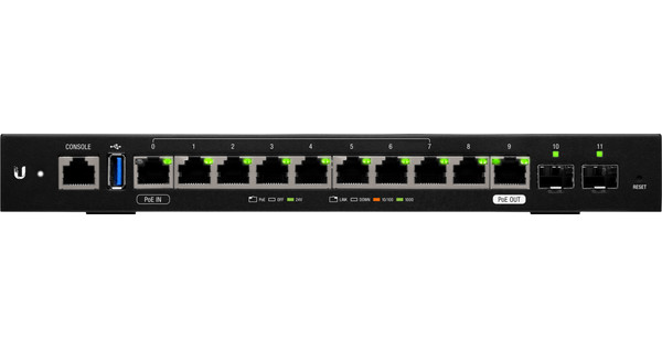 Ubiquiti EdgeRouter 12 - Coolblue - Voor 23.59u, morgen in huis