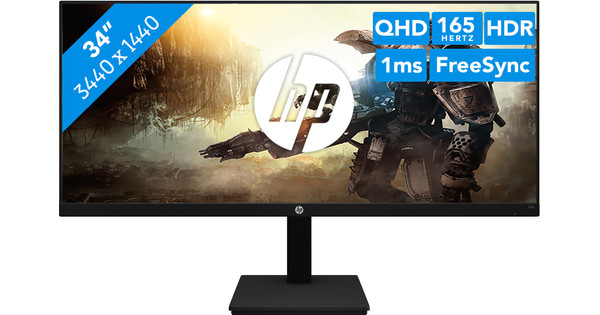 HP X34 UWQHD Gaming - Monitoren - Coolblue