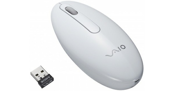 Sony Vaio Wireless Laser Mouse Wit - Coolblue - Voor 23.59u, morgen in huis