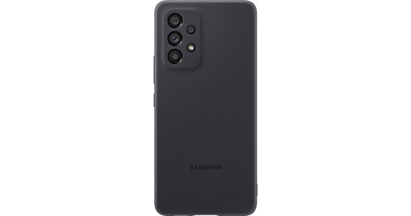 Samsung Galaxy A53 Siliconen Back Cover Zwart - Coolblue - Voor 23.59u ...