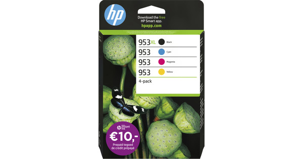 HP 953XL Cartridges Combo Pack - Coolblue - Voor 23.59u, morgen in huis